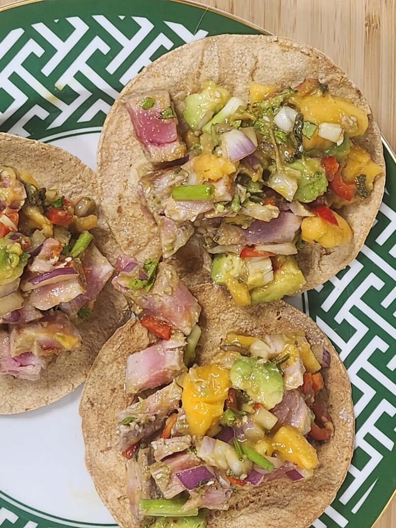 Seared Tuna Tostada Recipe: Try it for Taco Tuesday! - ya hungry?
